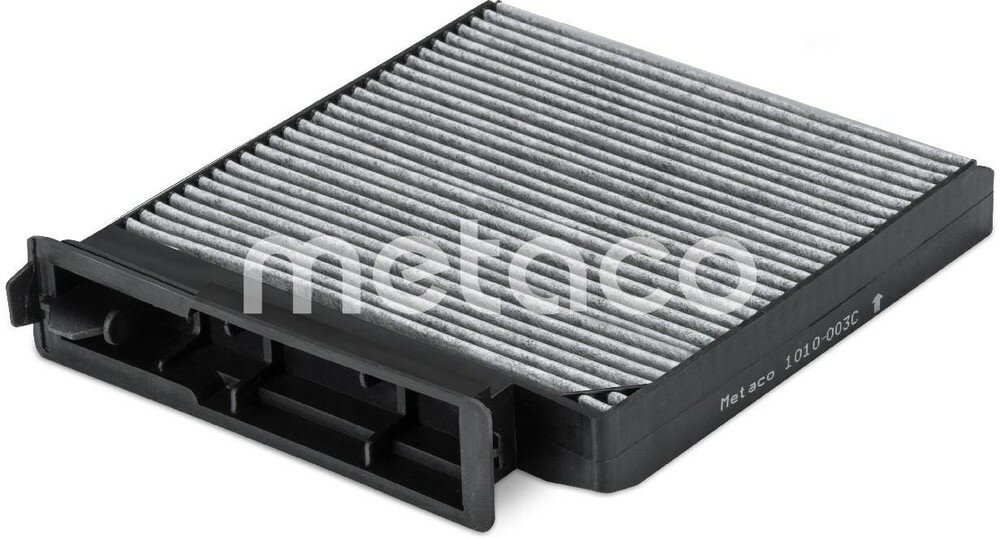 Фильтр салона METACO 1010-003C Renault Logan, Duster угольный