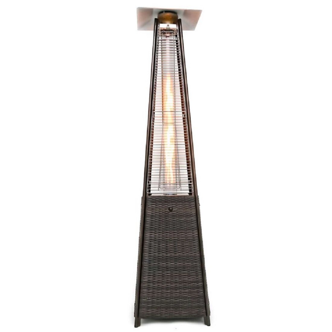 Уличный газовый обогреватель WWT 13I Rotang Brown мощность 13 кВт