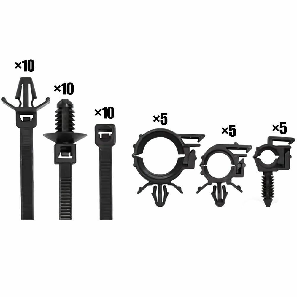 Крепления для автомобильного жгута проводов, нейлоновые стяжки