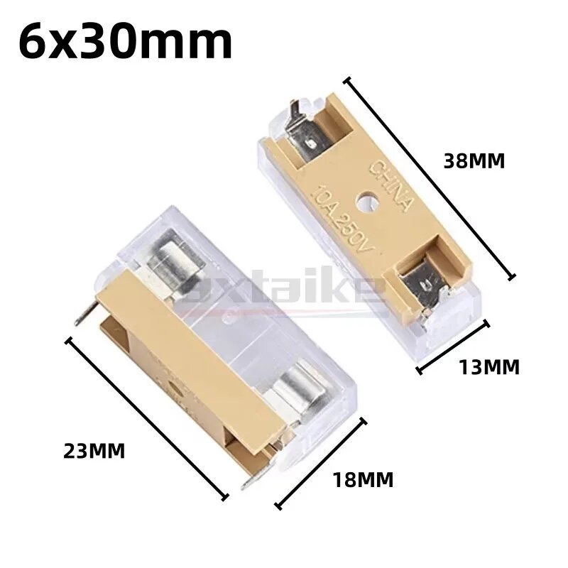 Предохранитель клеммный блок 6x30mm