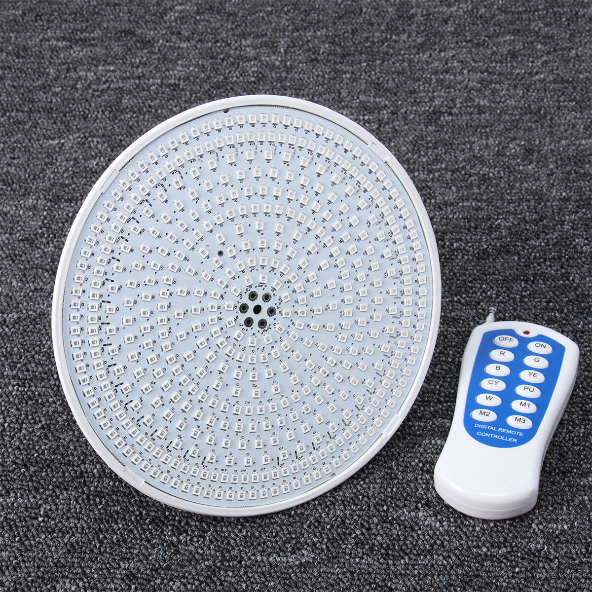 Цветной LED-Прожектор для Украшения Бассейнов и Аквариумов 35W