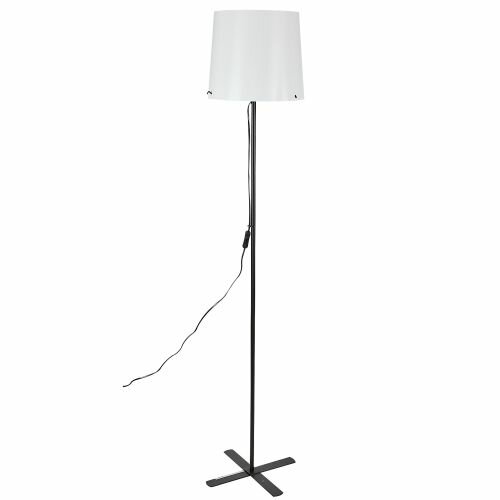 Торшер напольный Uniel UML-T510 E27 BLACK/WHITE