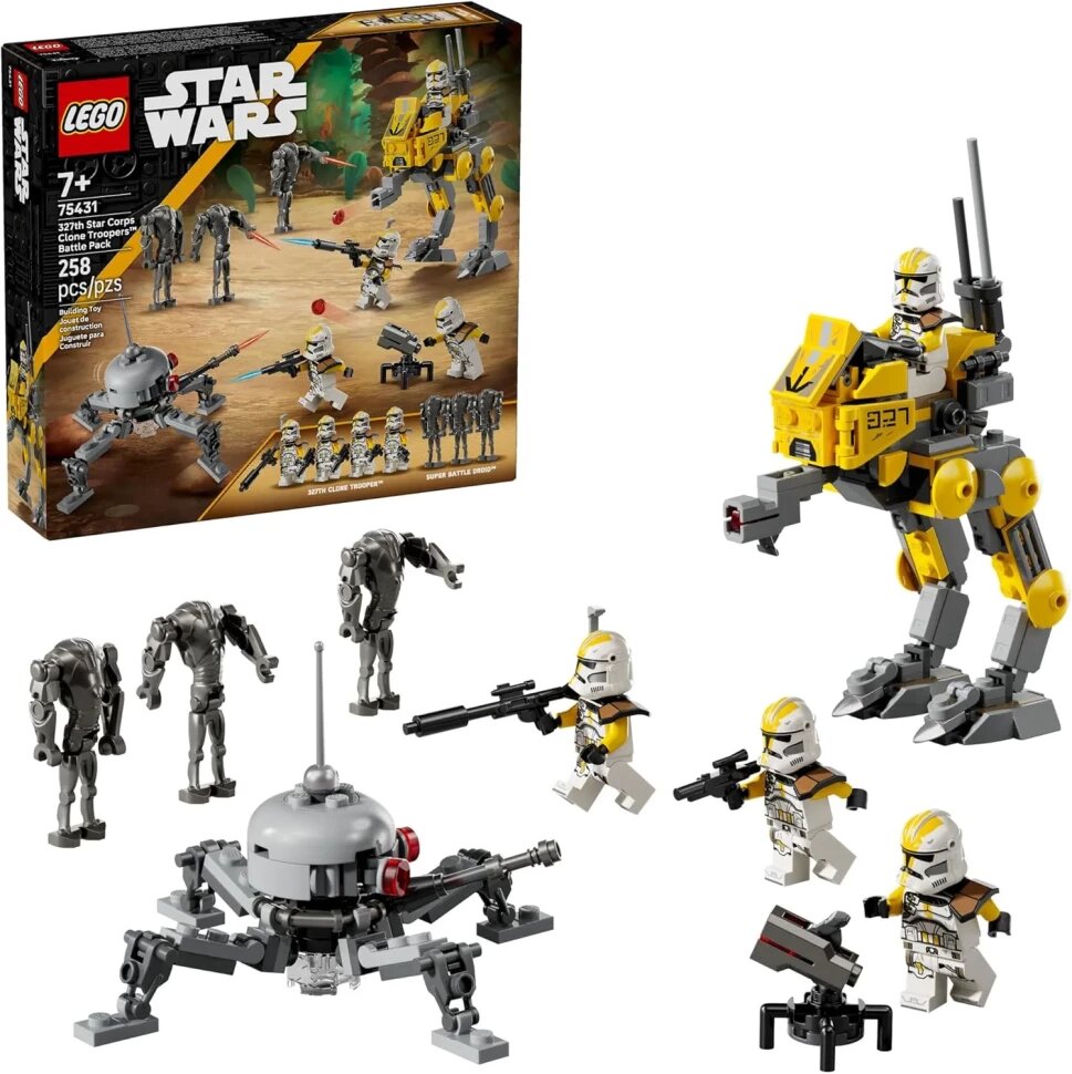 Конструктор LEGO Star Wars 75431 Боевой набор клонов 258 дет.