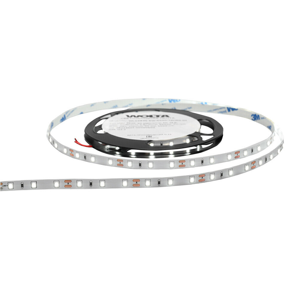 Лента светодиодная Wolta 4000К 24 В 6 Вт/м IP20 5 м (WLS2835-6W/4000/24H60-01)