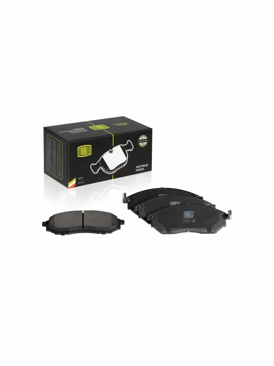Колодки тормозные NISSAN Qashqai (06 ) 4WD (TRIALLI)