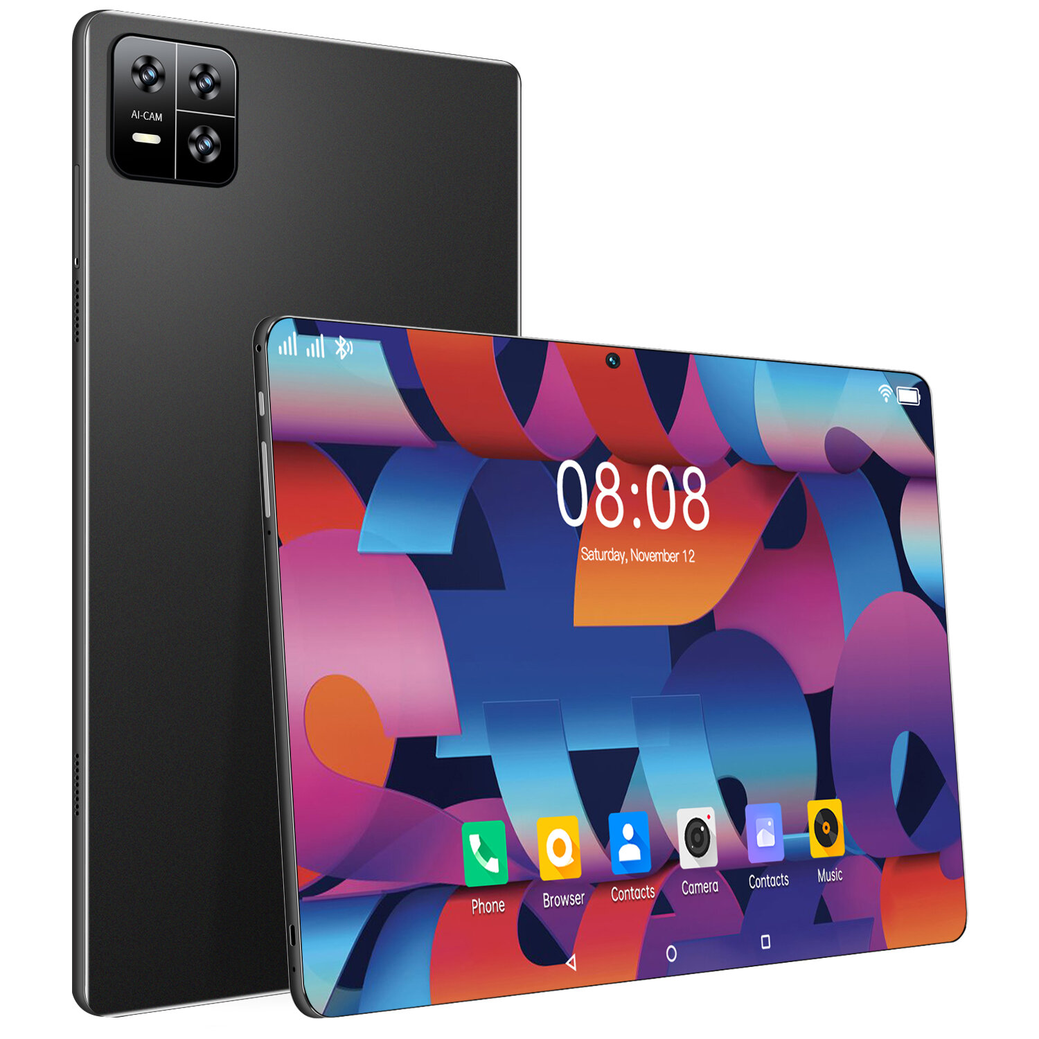 Планшет с клавиатурой андроид MI PAD6 экран 11.6 дюйма Сеть 5G 16 ГБ RAM+1024 ГБ ROM 2SIM 8800 мАч, Черный
