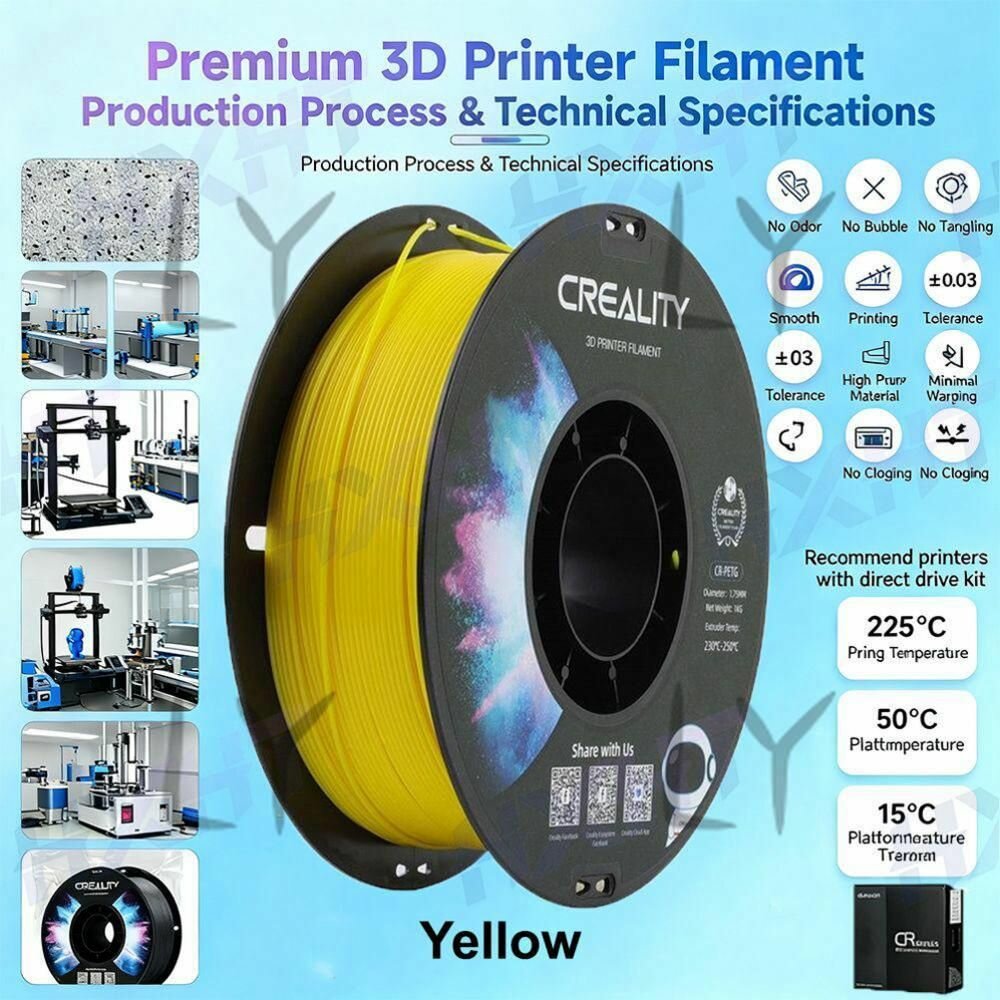 Нить для 3D печати Creality CR PETG 1 кг ZL