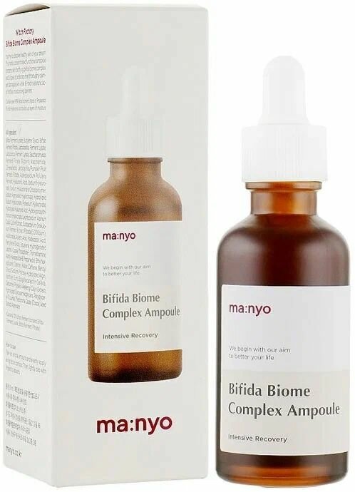 Восстанавливающая ампула с лизатом бифидобактерий Manyo Bifida Biome Complex Ampoule 50 мл