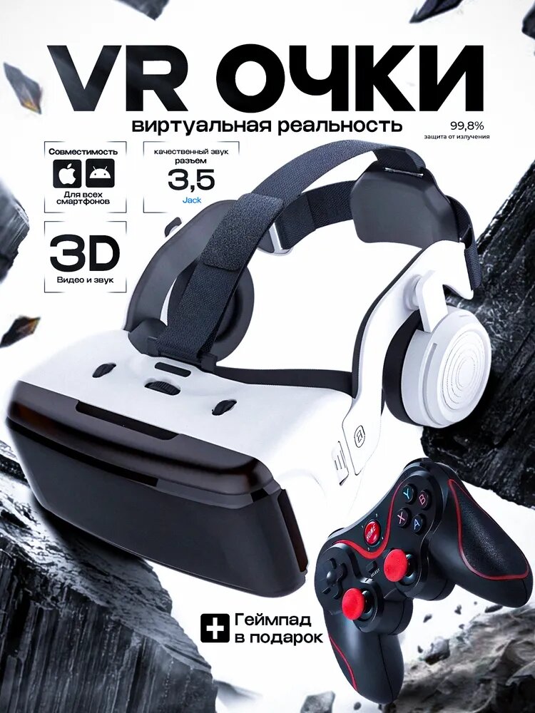 Очки виртуальной реальности, VR очки для смартфона