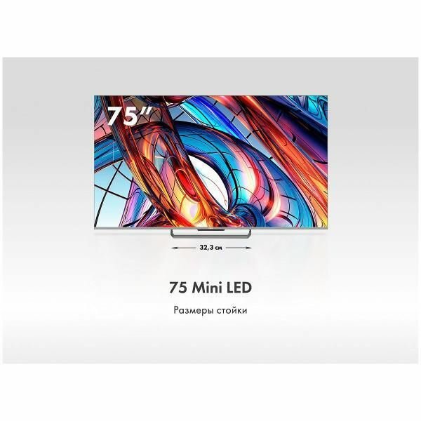 Телевизор Haier 75 Mini LED — фото 1
