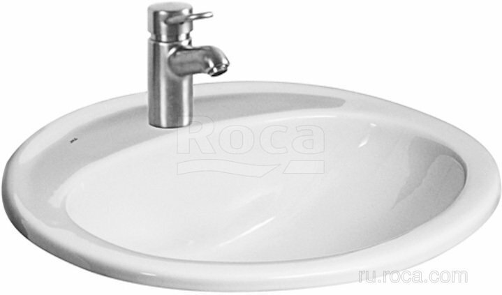 Раковина встраиваемая сверху 52см Roca Adora 327204000 белый