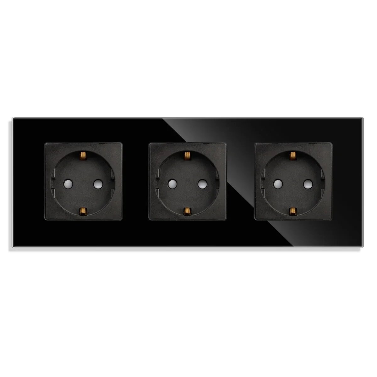 Розетка с тройником Bingoelec M, Triple socket