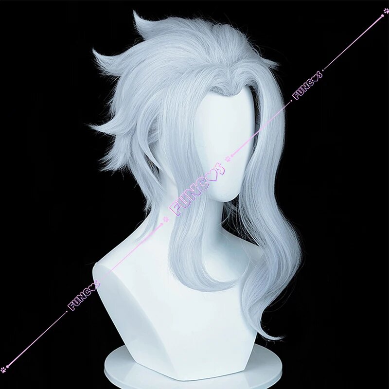 Genshin Impact Виг Ил Доктор, Цвет: Wig Only, Размер L