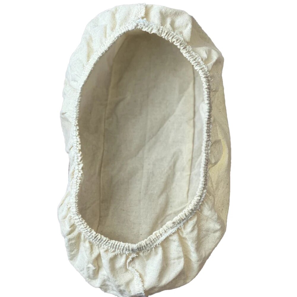 LEENKEA Корзина для брожения хлеба из хлопка и льна Белый, 25x15x8cmcm