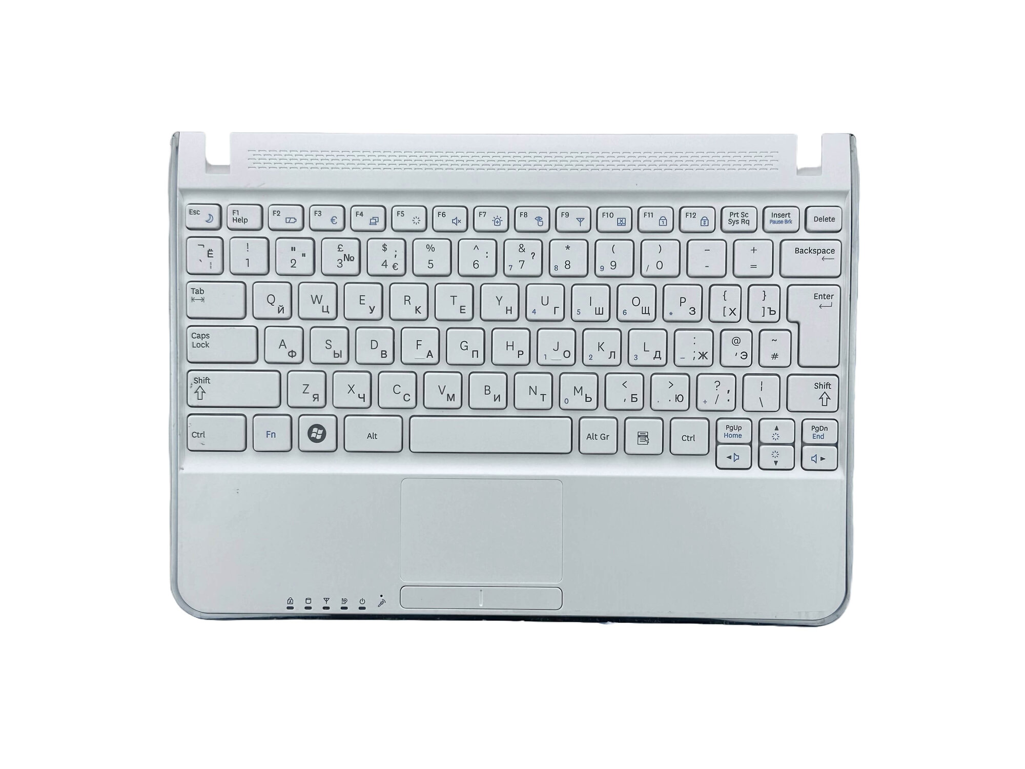 Клавиатура для ноутбука Samsung TopCase N210 N220 белый
