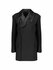Пальто ELLERY Double-breasted coat, размер 38, black / black
