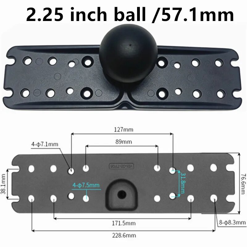 Ballhead Mounting Base для Garmin