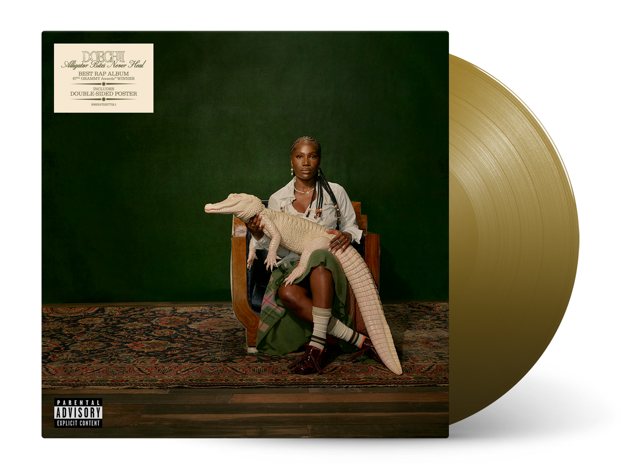 Doechii - Alligator Bites Never Heal - Limited Gold LP