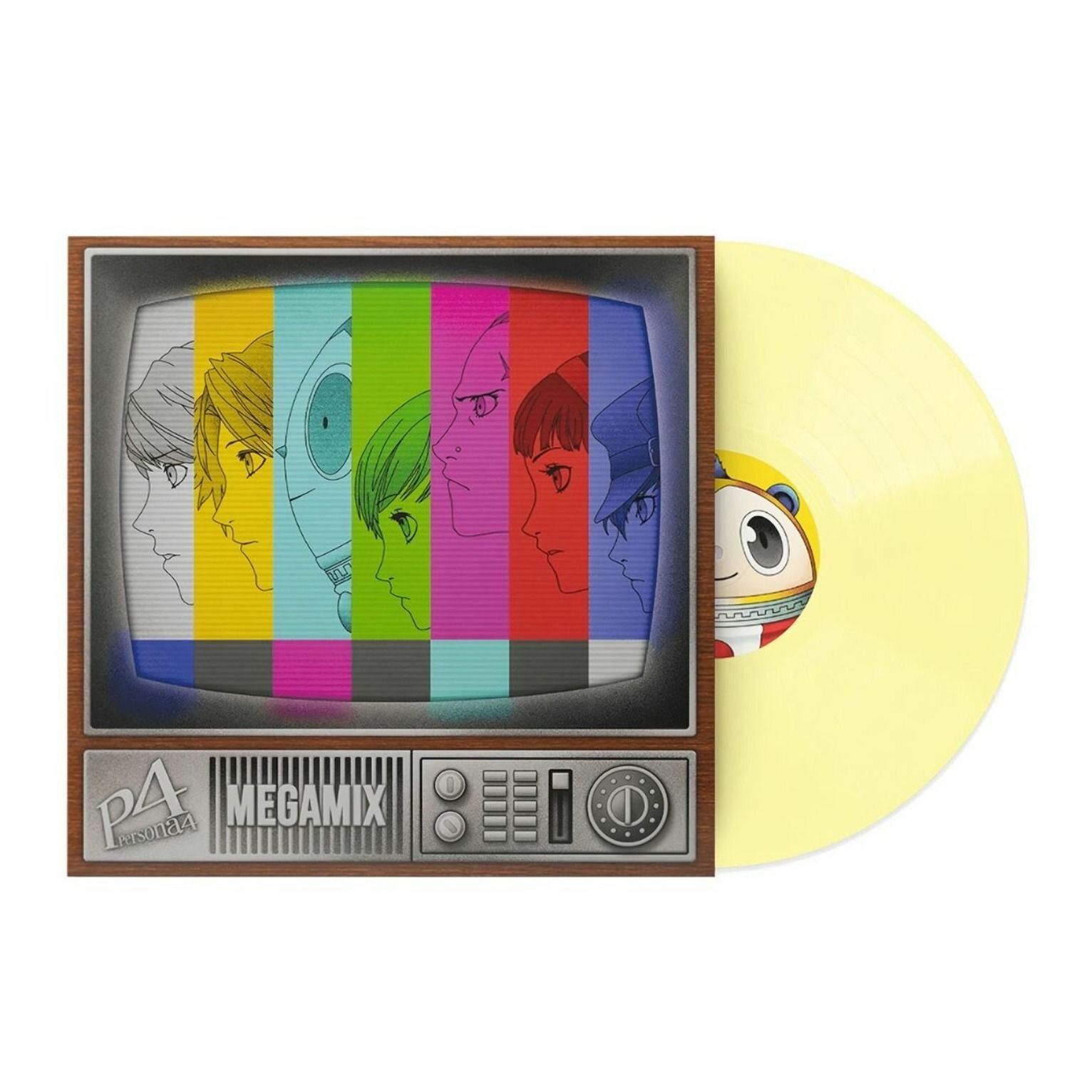 Виниловая Пластинка Atlus Sound Team - Persona 4 Megamix Vinyl, LP, Album, Compilation, Stereo, Yellow Vinyl,