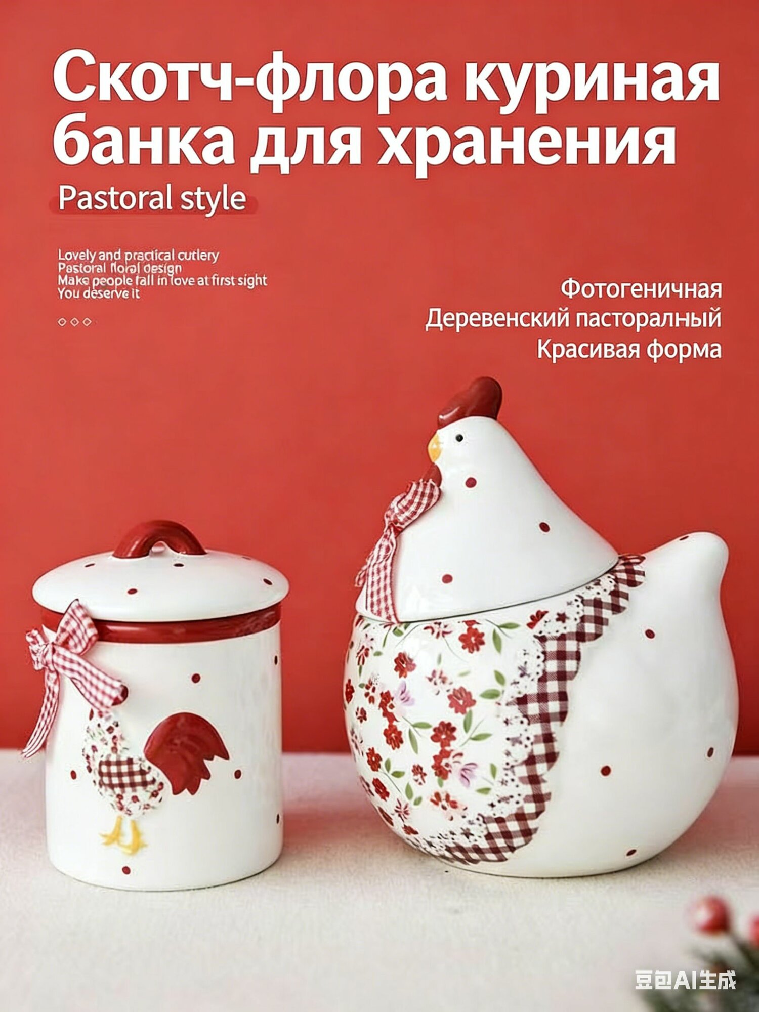 Банка для продуктов, 1100 мл, 1 шт