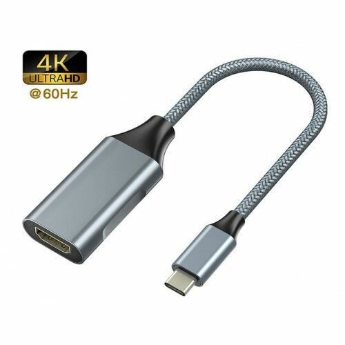 Переходник/Адаптер 4K USB Type C M в HDMI F KS-is