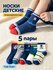 Носки Базовая коллекция, 5 пар, размер 3-5 лет [ 13-15cm ], мультиколор