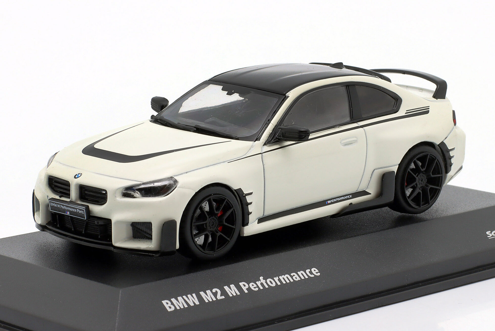 Модель коллекционная SOLIDO Bmw M2 (G87) m performance 2023 white black