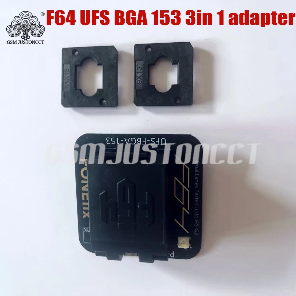 F64 Lite Box UFS 153 BGA подходит для полного комплекта F64 Lite Box.