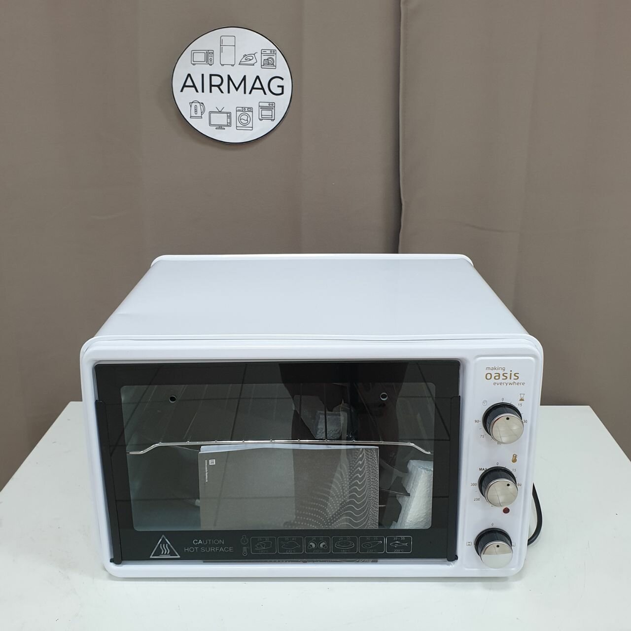 Мини печь Oasis M-36W (S)