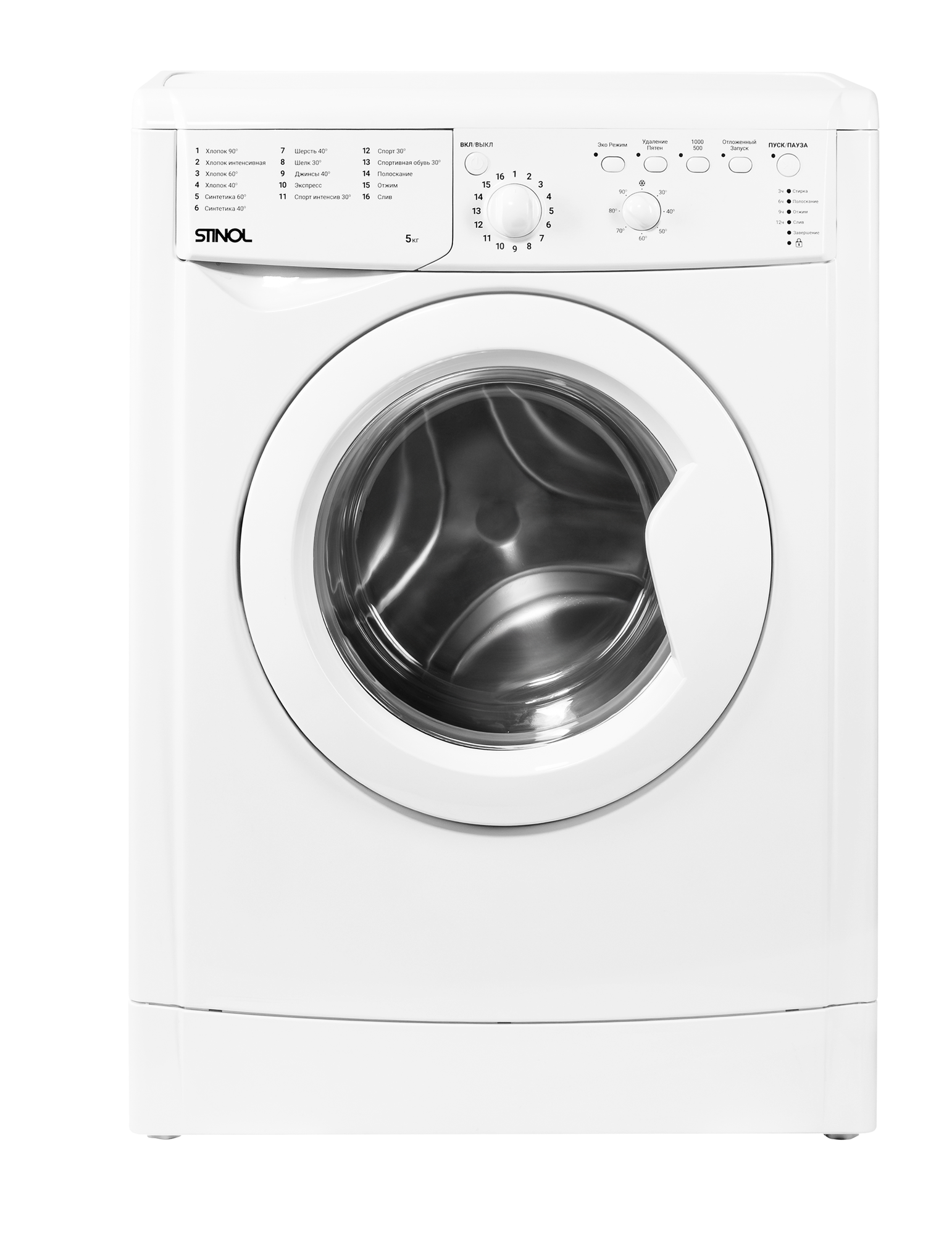 Стиральная машина STINOL WSTU 410 C, загрузка 4 кг, глубина 32,3 см