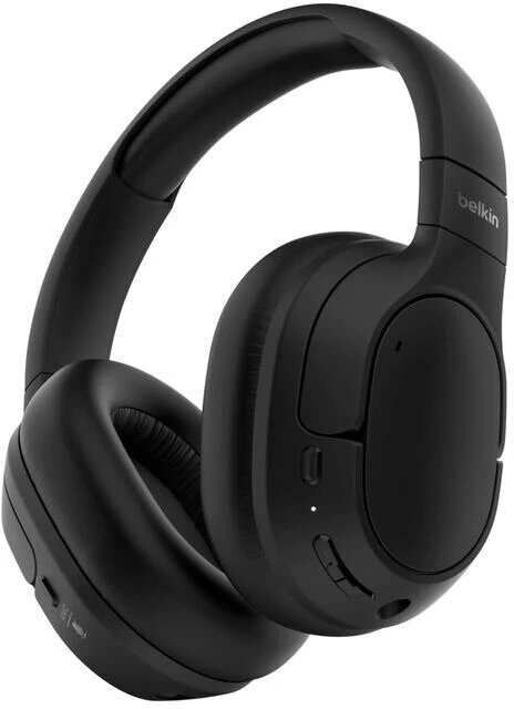 Шумоподавляющие беспроводные наушники Belkin Noise Cancelling Over-Ear Wireless Headphones. Цвет: черный