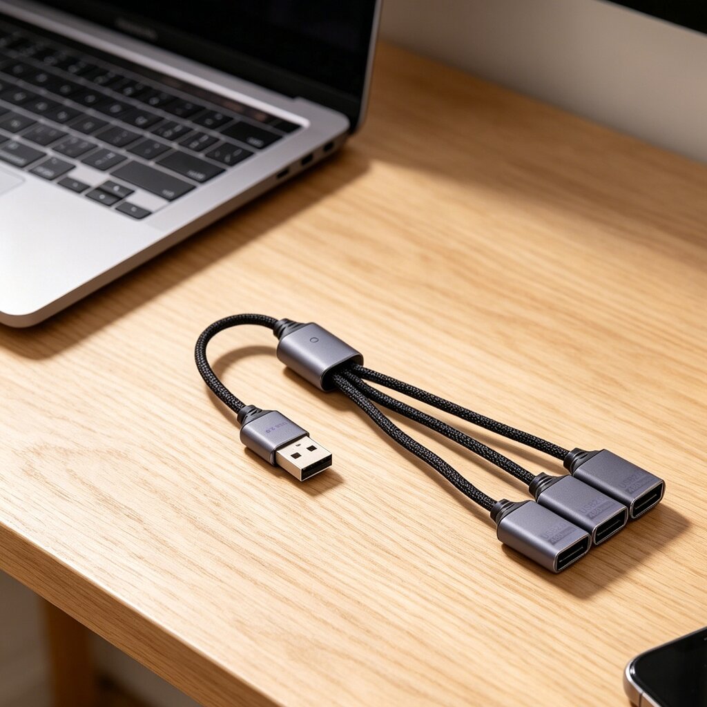 USB 2.0 3-портовый разветвитель