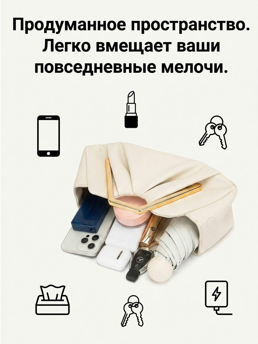 Сумка , коричневый — фото 1