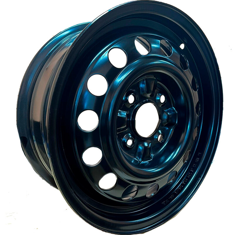 Штампованный колесный диск ТЗСК Mitsubishi Lancer 6x15/4x114,3 ET46 D67,1 Черный