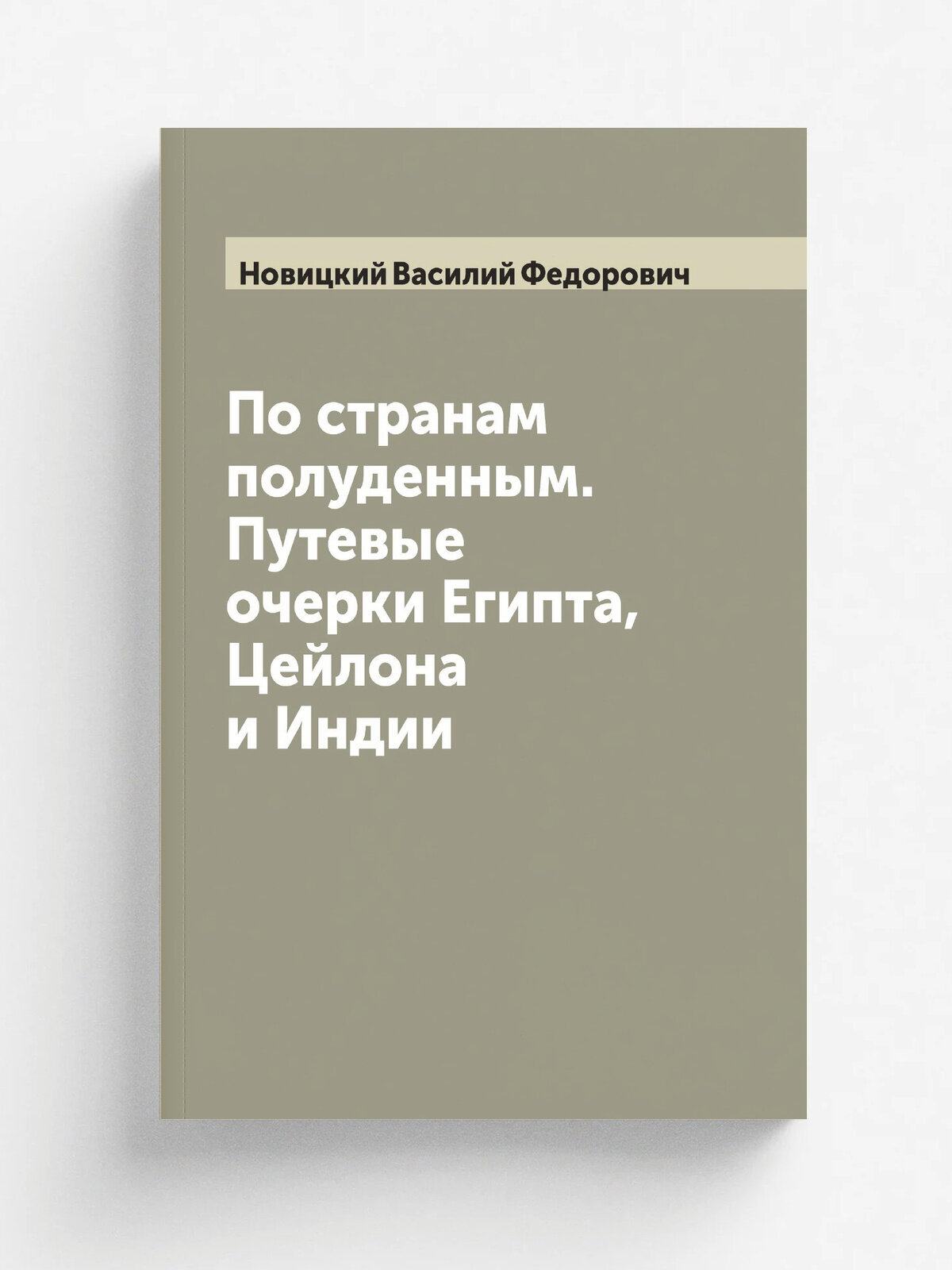 По странам полуденным. Путевые очерки Египта, Цейлона и Индии