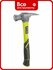 Молоток Ryobi RH16FSS с рукояткой из стекловолокна, круглым стальным бойком и ма...
