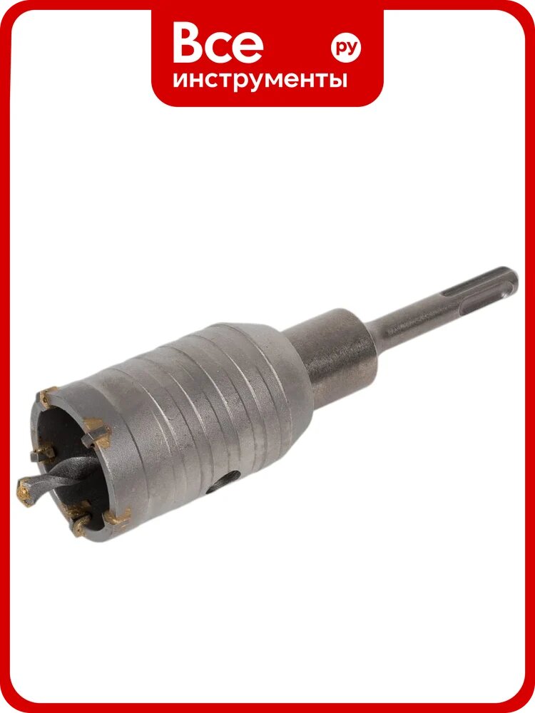 Коронка по бетону SDS-Plus 45 мм HEADROCK 422-010-45 с твердосплавными напайками, сухим резом и разборной конструкцией