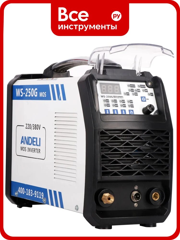 Сварочный аппарат ANDELI TIG-250MPL ADL20-106