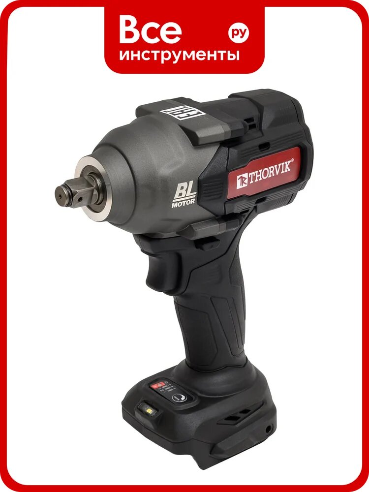 Гайковерт ударный аккумуляторный бесщёточный THORVIK 1/2DR, 21В, 1080 Нм, (без АКБ и З/У) 053912 BBIW121080DNB