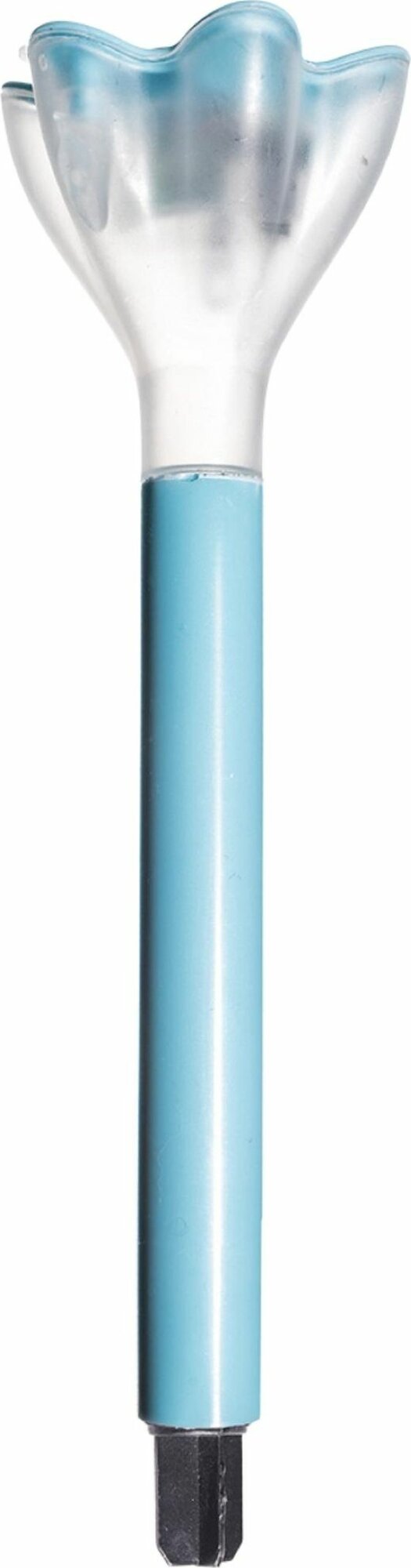 Уличный светильник Uniel / Юниэль USL-C-418/PT305 Blue crocus грунтовый с встроенным аккумулятором и солнечной панелью, 305x60х60мм, голубой, IP44, 10624 / садовое освещение