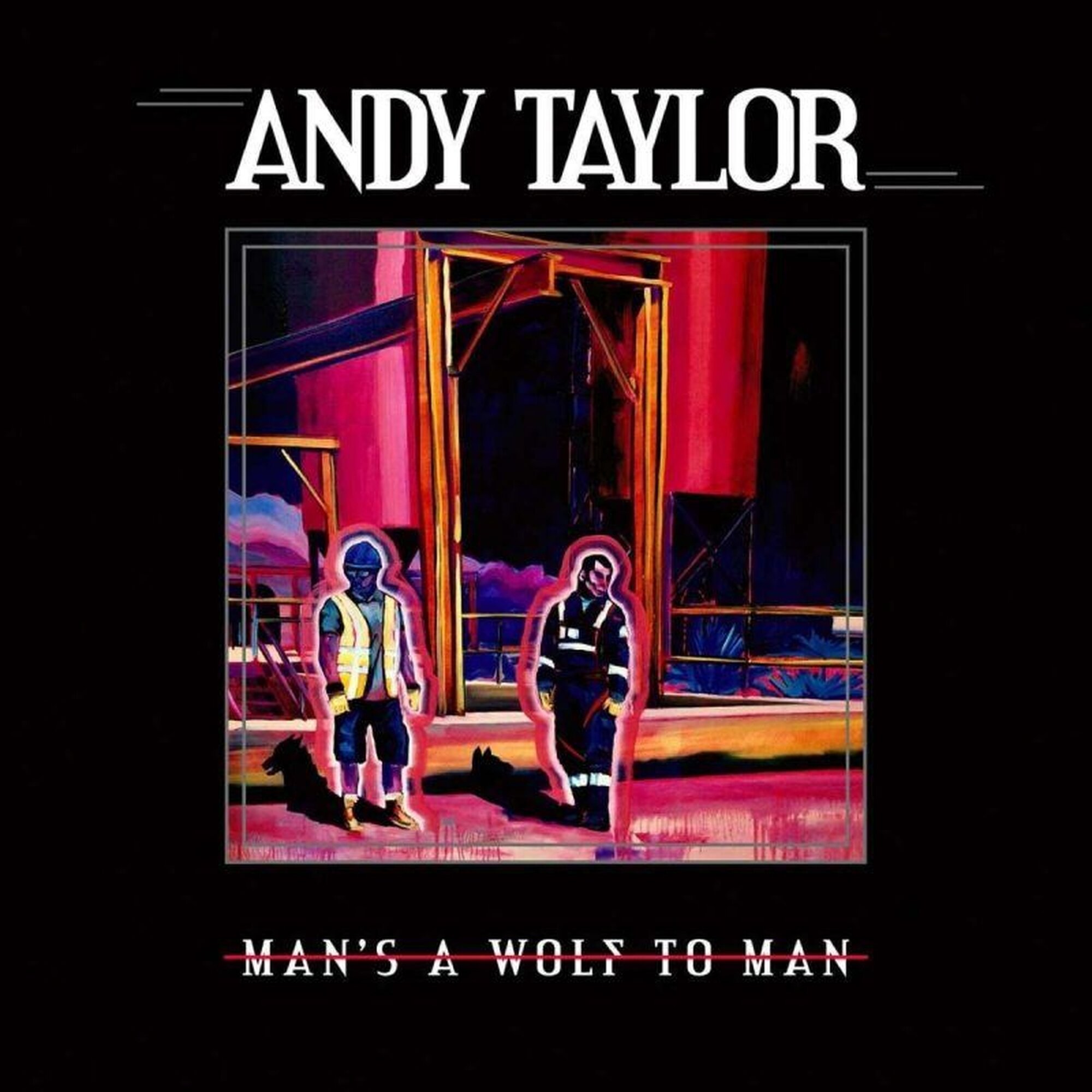 Диск CD BMG "Man s A Wolf To Man" ANDY TAYLOR, 2023 г, 1 шт.