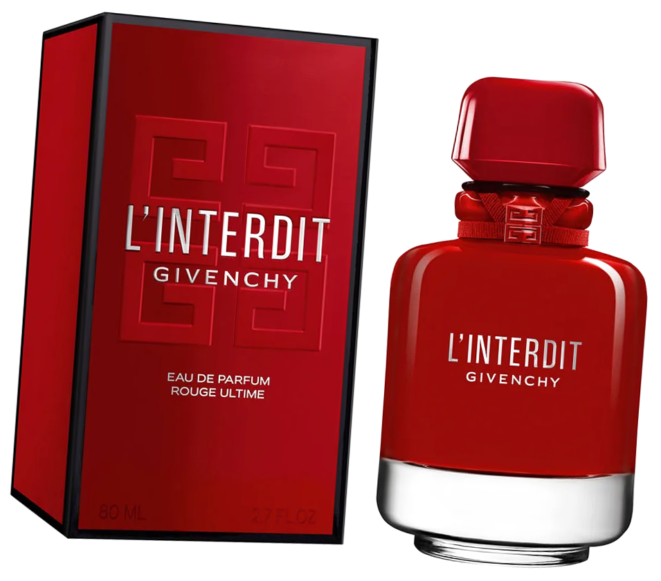 Женская туалетная Eau De Parfum Givenchy L Interdit Rouge Ultime 80 мл - Живанши Руж Ультиме