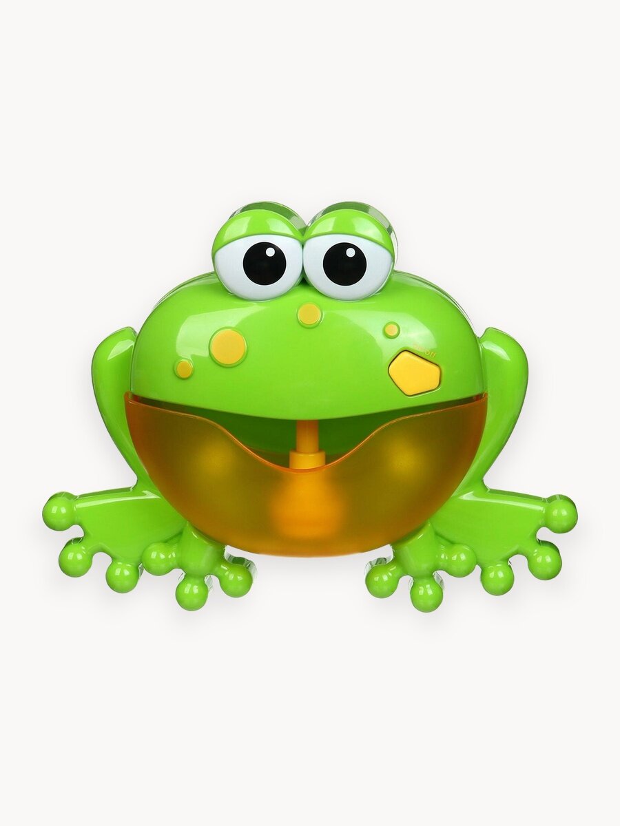 Пенная игрушка для ванной Крошка Я "Лягушка", на присосках, звук