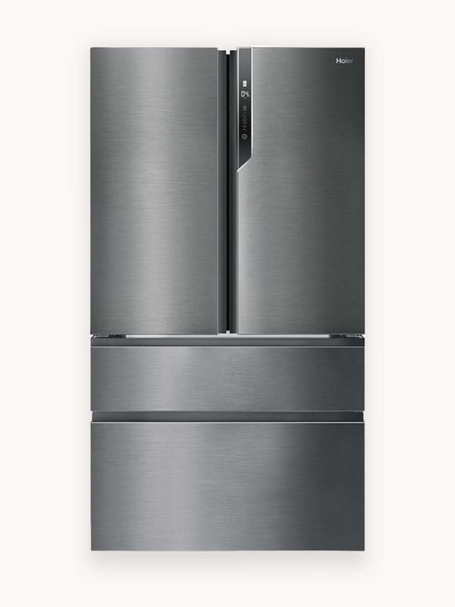 Многокамерный холодильник Haier HB25FSSAAARU, цвет нержавеющая сталь, инверторный+ Пылесос HAIER HVC-500