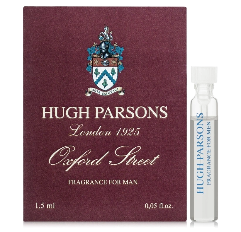 Hugh Parsons Oxford Street парфюмерная вода мужская 1.5 мл пробник - Хью Парсонс Оксфорд Стрит миниатюра