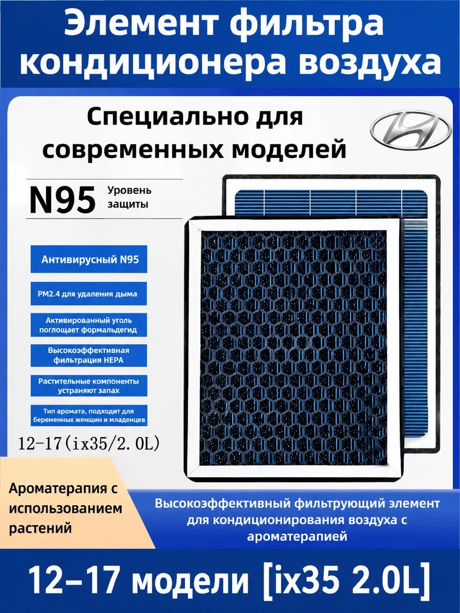 Фильтр салонный Hyundai ix35 2012-2017