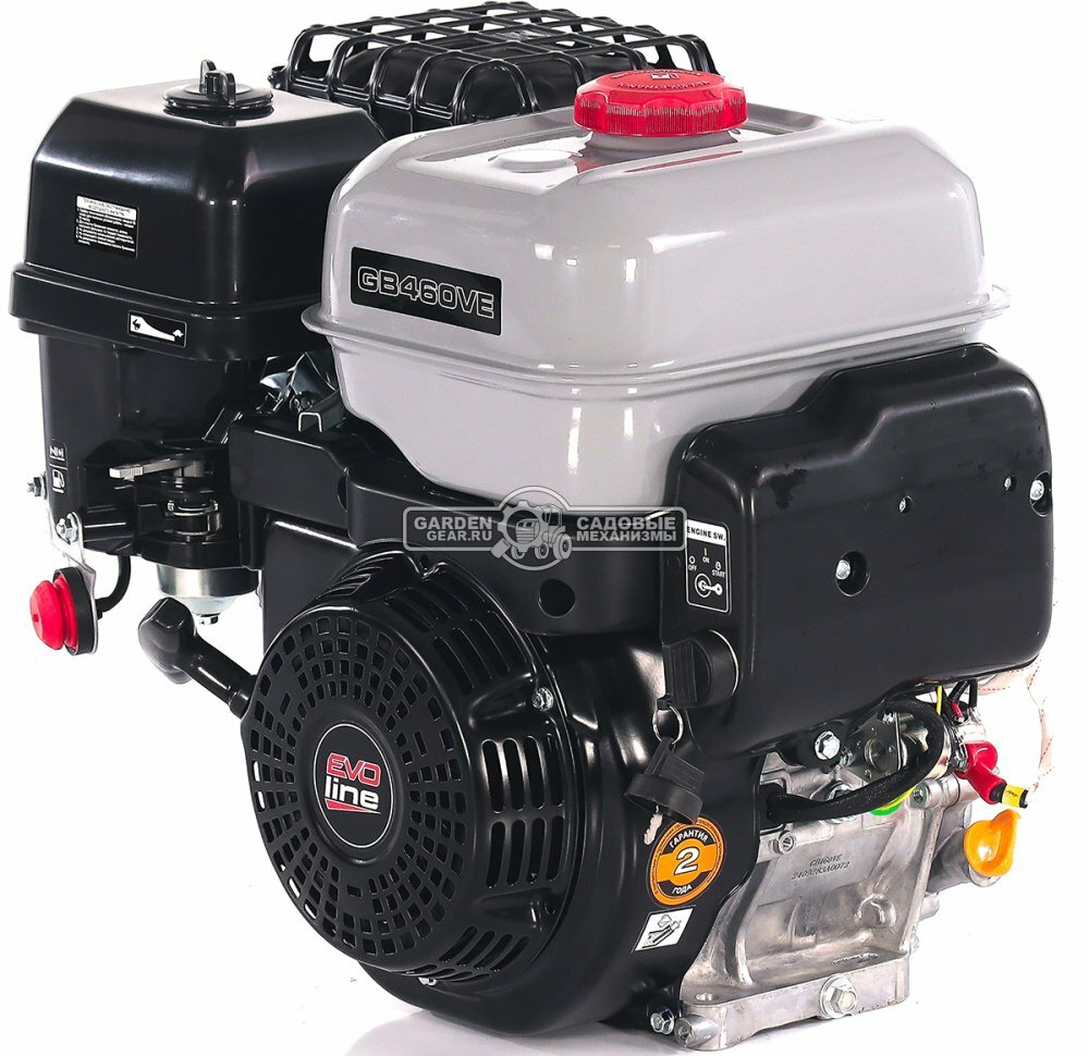 Двигатель бензиновый Evoline GB 460V E 25 мм