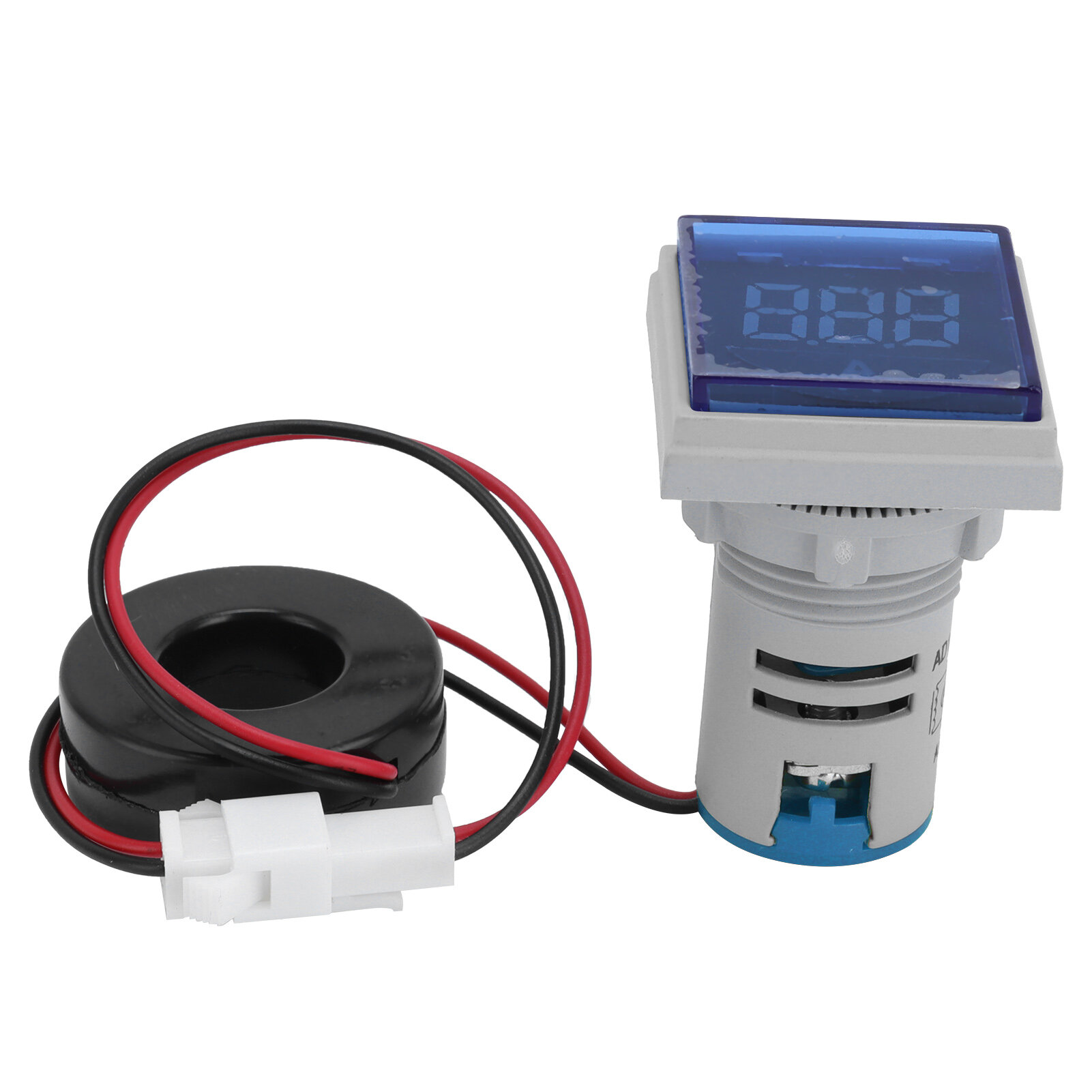 Цифровой измеритель тока, амперметр, прямоугольный сигнал, индикаторная лампа, переменный ток 220 В AD16-22FSA