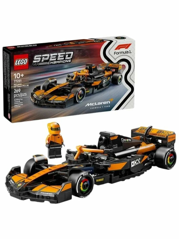 Конструктор 77251 Lego Speed Champions Formula 1 McLaren MCL38