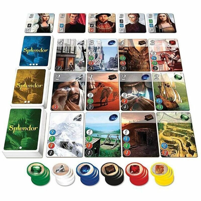Asmodee Настольная игра Роскошь Splendor дополнение Города — фото 1